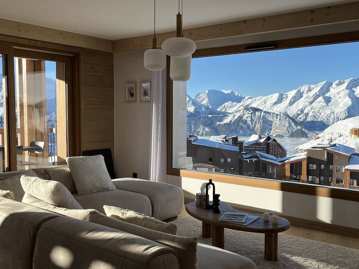 Panoramique Et Splendide 4 Chambres, Sur Piste Ave - France