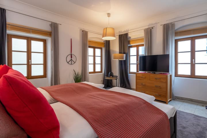 Appartement(45qm) Mit Doppelbett (Hotel Baronhaus) - Passau