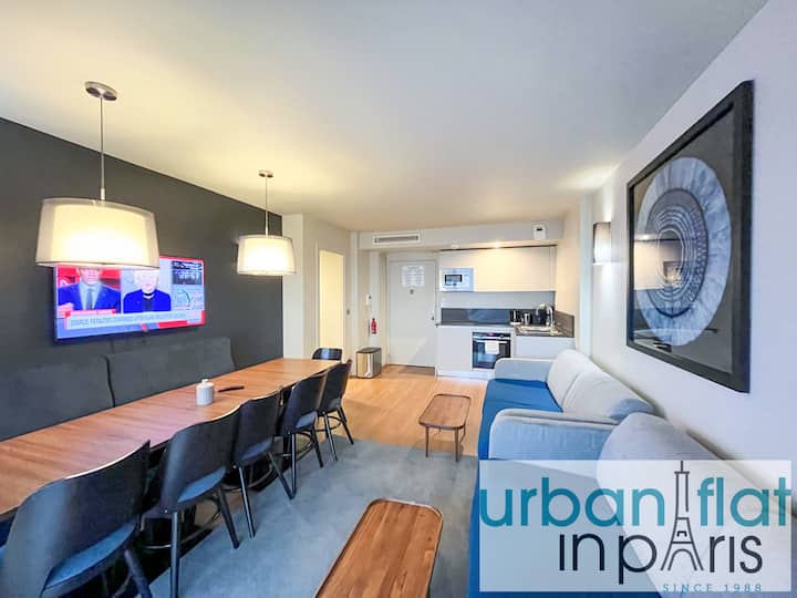 Urban Flat 132 - Beautiful 4 Bdr Flat In Montorgue - París
