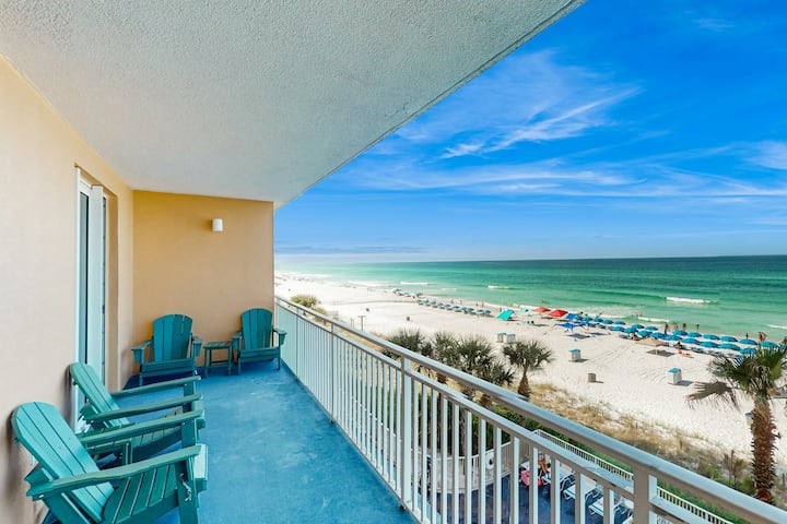 Amazing 2br Oceanfront Resort | Pools & Hot Tub - Panama City Beach, FL