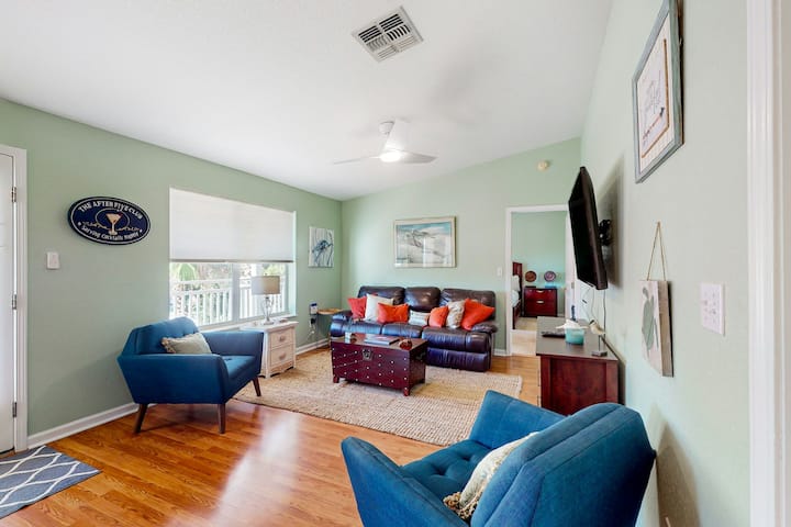 4br Sunny Home With Deck, Firepit, & Boat Parking - St. 조지 섬