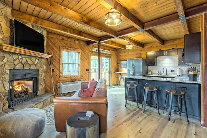 Newly Built 1br Cabin With Fireplace & Great Deck - Suches, GA
