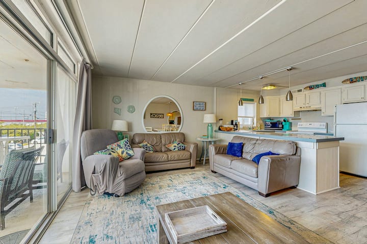 Comfy 3br Oceanview 2nd-floor | Deck - Ocean City