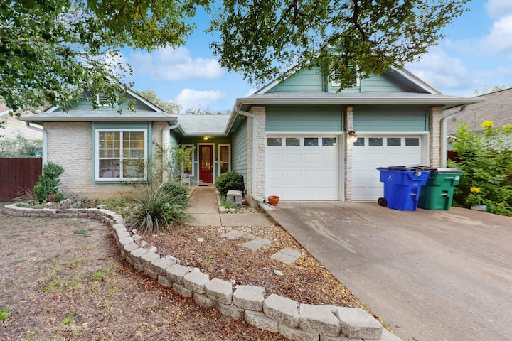 3br Dog-friendly Home With Grill, W/d, Yard, Patio - Cedar Park, TX