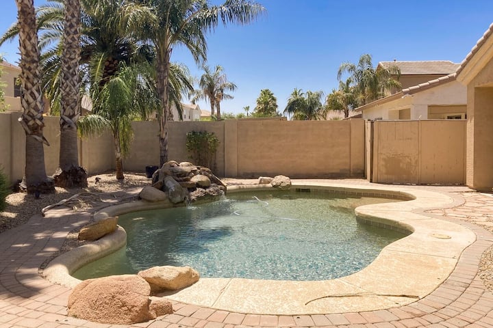 3br With Private Pool, Patio, Grill, Ac, & W/d - Chandler, AZ