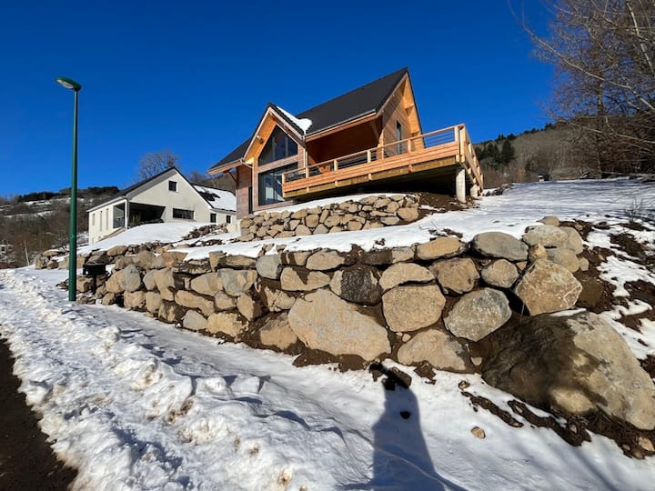 Chalet 5 Pièces, Garage, Terrasse, 8 Pers - Puy de Sancy