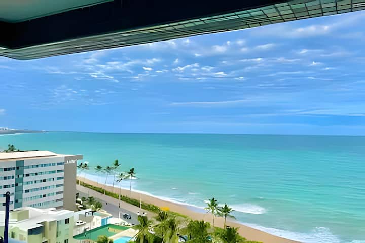 Apt Beira-mar Com Vista Em Maceió 9 X - Maceió