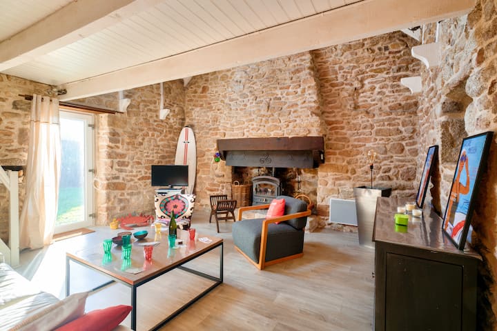 Belle Longère à 750m Du Port De Saint Guénolé - Penmarch