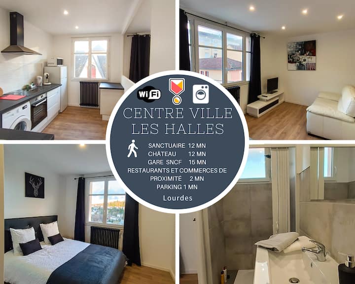 Black & White | Appart. Calme | Au Cœur De Lourdes - Lourdes