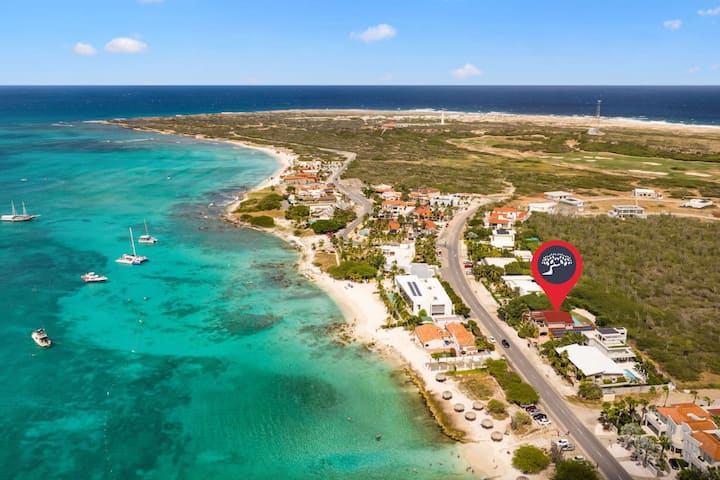 Beach Front 5br | Catalina Beach House By Bocobay - 荷屬阿魯巴