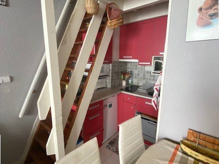 Appart 6 Pers. Avec Mezzanine, Balcon Vue Pistes - La Pierre Saint Martin