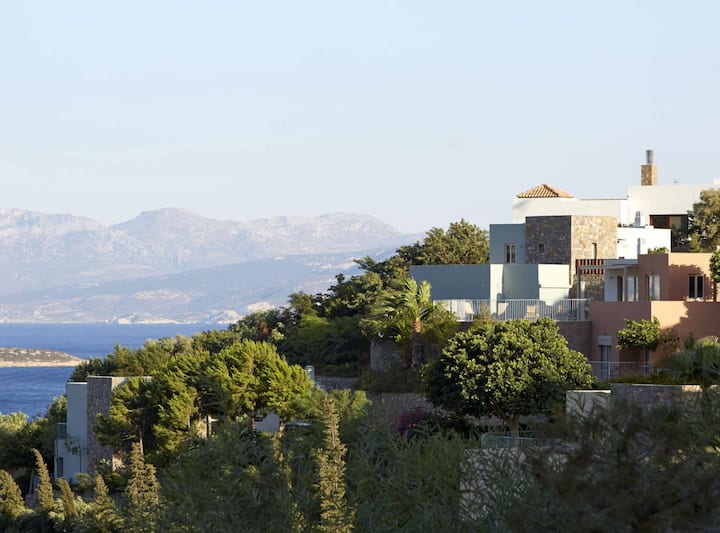 Isholidays Creta Pleiades Villa 3room Seaview&poo - Agios Nikolaos