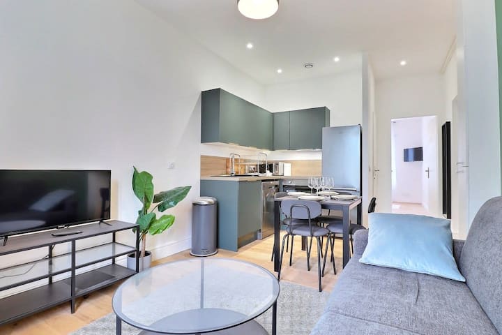 Le Tavira - Magnifique Appartement T2 Rénové - Gare de Lyon Part-Dieu