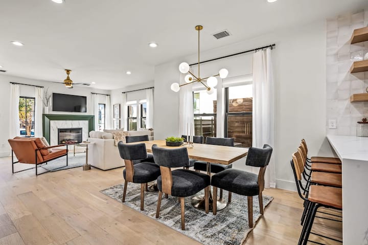 The Gretel-new Stunning 4 Bed Downtown Gem, Spa - Dallas