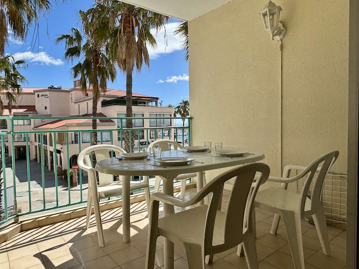 Appartement 2 Pièces Avec Terrasse Au Port - Argelès-sur-Mer