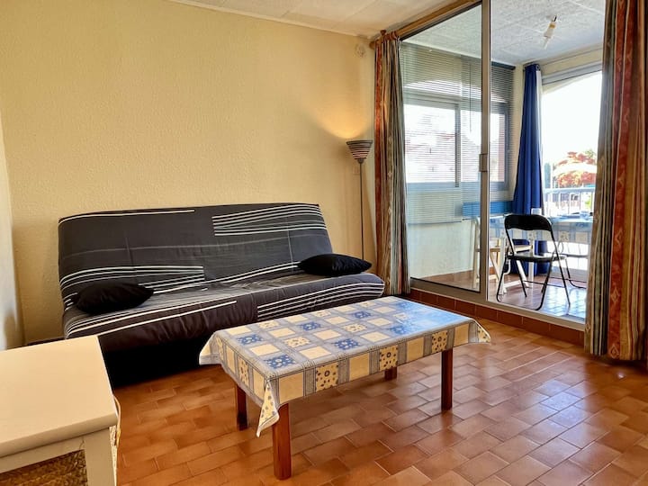 Appartement Studio/cabine Avec Loggia - Argelès-sur-Mer