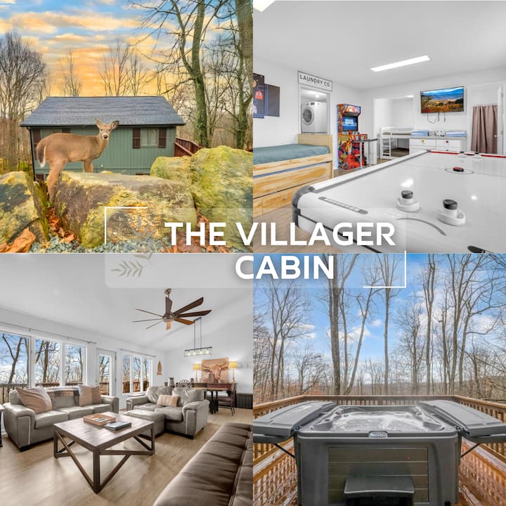 Gather | 4br | Hottub | Game | View | 2 Livingqtrs - Beech Mountain, NC