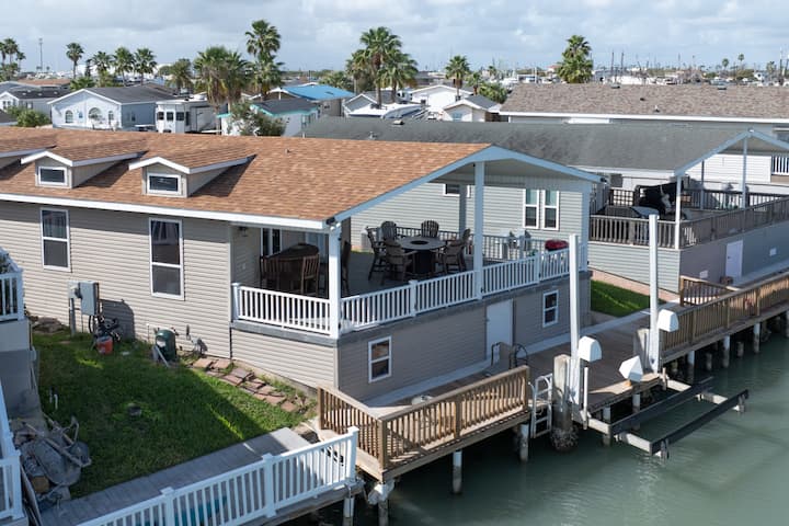 300 Waterfront, Boat & Fish Dock, Long Is Village - Port Isabel, TX
