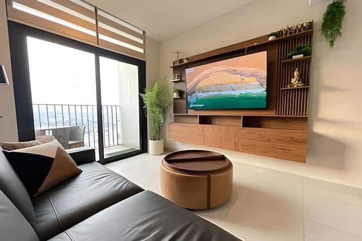 Apt In Parque Fundidora, Cintermex, Arena Mty /6px - Monterrey
