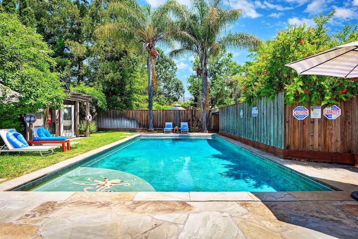 Luxury! Cigar Lounge, Pool, Hot Tub, Bbq, Games - Santa Rosa