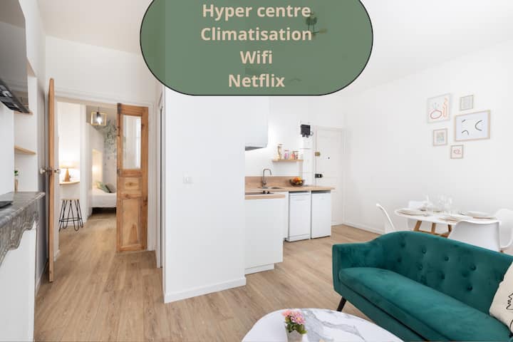 Votre Nid Douillet*hyper Centre*netflix/wifi/clim - Avignon
