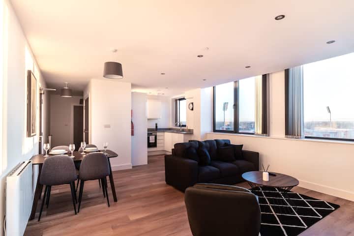 Stay Zeni, Alexandra Rise Manchester 2 Bed Flat - Manchester