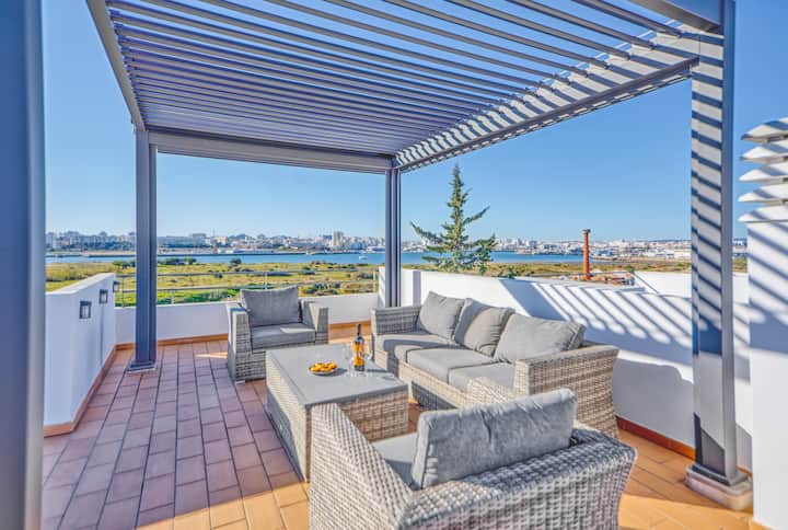 Casa Boa Vista - Au Bord De La Rivière Avec Une Vu - Ferragudo