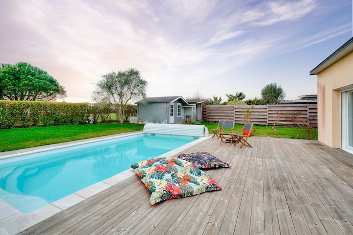 Maison Avec Piscine Pour 8 - 500m De La Plage - Lesconil