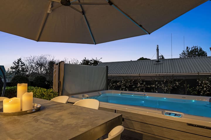 Elegant Home | Huge Swim Spa | 2min To The Forest - Rotorua