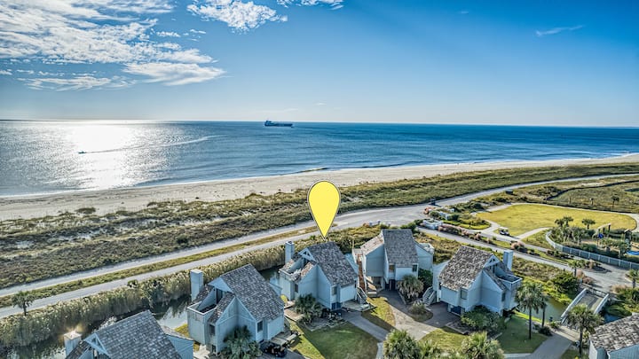 Ocean Front Villa Taking In All Views! - Bald Head Island, NC
