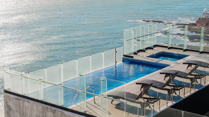 Con Vista Al Mar| Frente A Malecon By Gpsrentas - Mazatlan