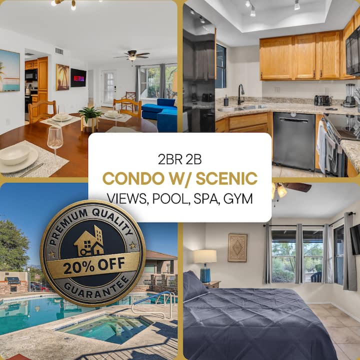 Scenic Views: Full Spacious 2br/2ba Condo W/pool - Catalina Foothills, AZ