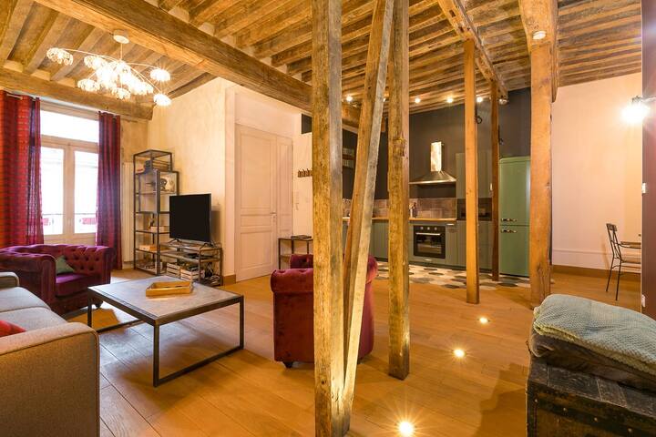 L'escale -Appartement 2 Chambres Au Cœur Du Centre - 迪戎