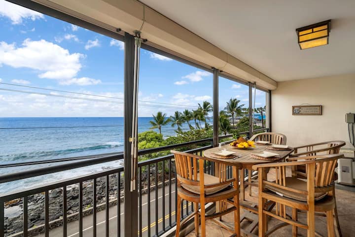 Kona Alii 302: Upscale 1br Ocean View Condo W/ Ac - Kailua-Kona, HI