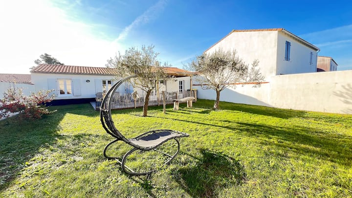 Jolie Maison Avec Jardin à Proximité De La Plage - Saint-Clément-des-Baleines