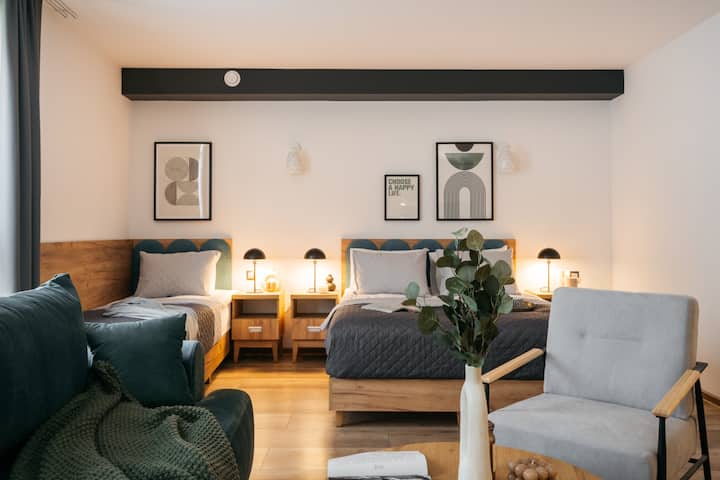 Orso Apartment – Three Beds And A Comfortable Sofa - Varsovia