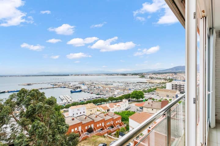 Appartement Vue Port De Roses Av-58 - Roses