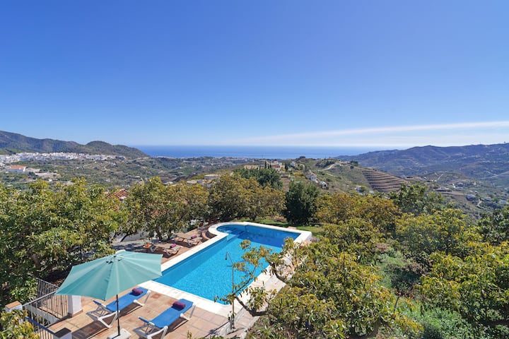The Strawberry Villa,  Private Pool, Garden, Views - Torrox