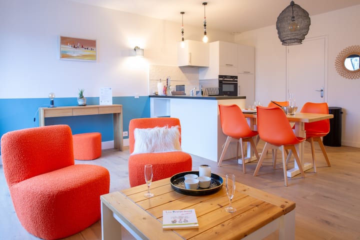 350m Plage De La Cale De Beg Meil, Appart Pour 2 - Fouesnant