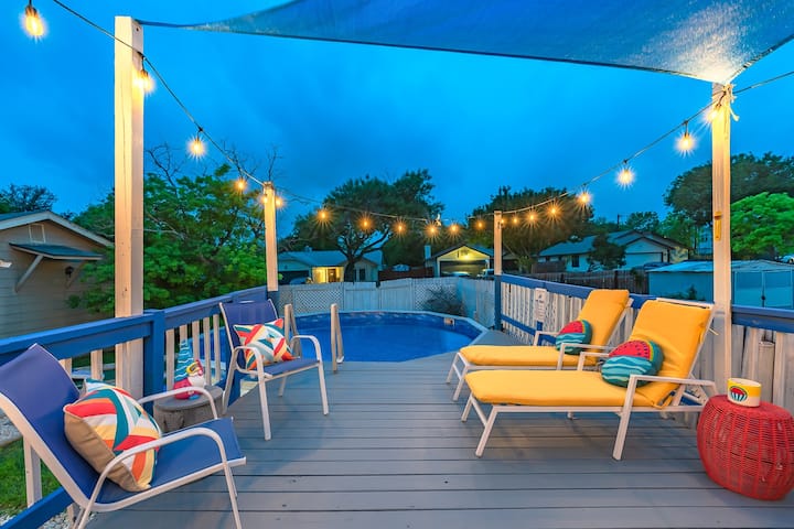 Getaway By Seaworld | Pool, Gameroom & Bbq - San Antonio, TX