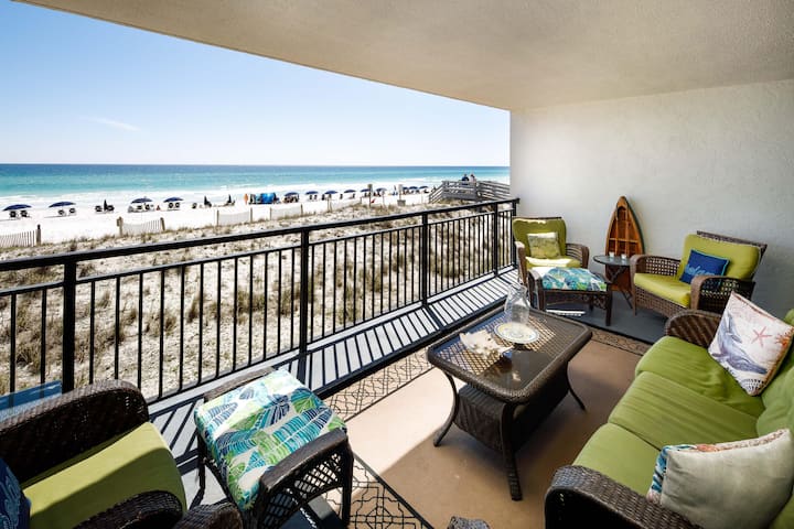 Nautilus 1203 Gulf Front 2 Br/2 Ba 2nd Fl.  Free B - Okaloosa Island, FL