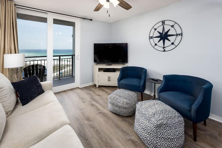 Nautilus 2609 Gulf View 2bd/2ba 6th Floor. Free B - Fort Walton Beach, FL