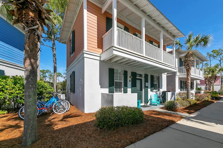 350yds To Beach~pool~bikes~2br~30a~one Ten Again - Seagrove Beach, FL