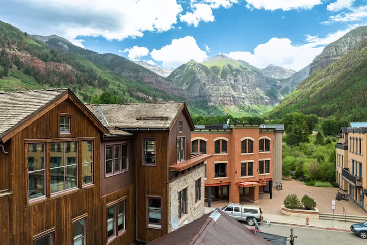 Penthouse In Center Of Telluride, Walk To Ski, Ac - Telluride, CO