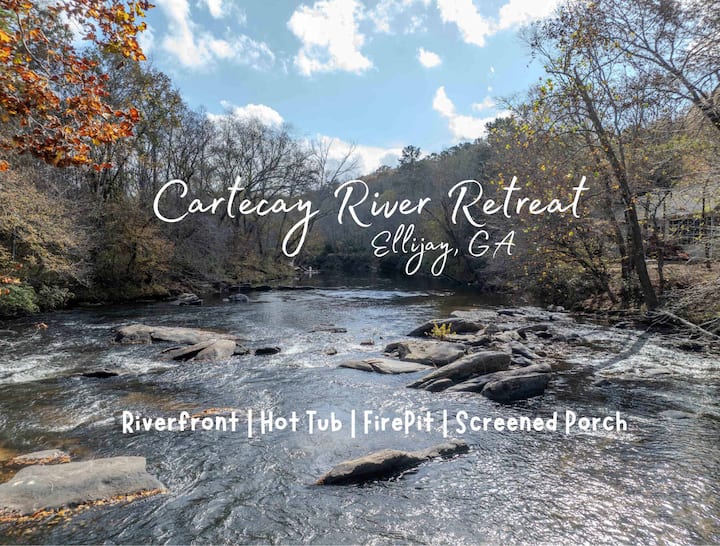 Waterfront Getaway:hot Tub, Fire Pit, Near Ellijay - Ellijay, GA