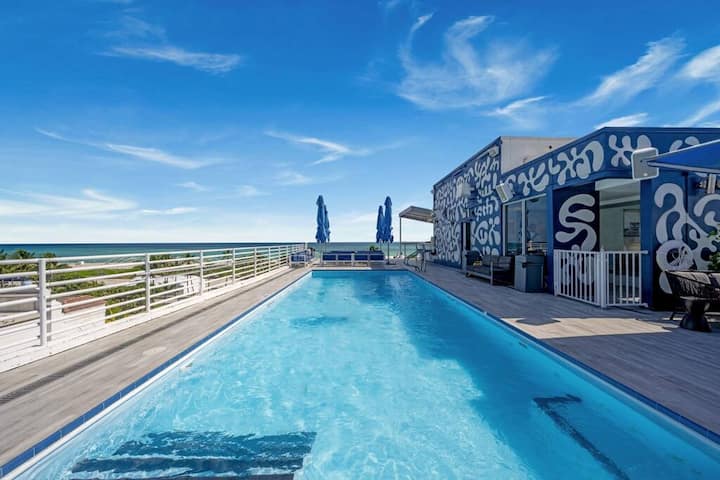 Heart Of South Beach|balcony| Rooftop Pool - Miami Beach, FL