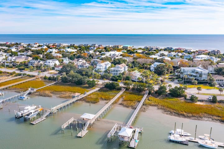 Stay @ Palm Cottage ! Dock & Pet Friendly - Charleston, SC