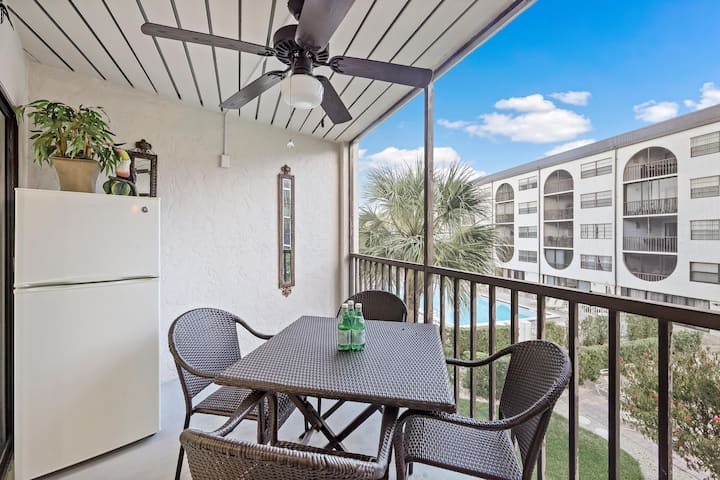 Tropical Condo On River | Pools, Spas, & Tennis - Marco Island, FL