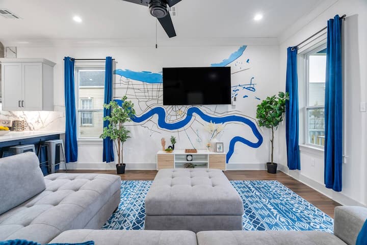 Backyard Bliss! 3br Home W/ Private Grill & Patio - New Orleans, LA