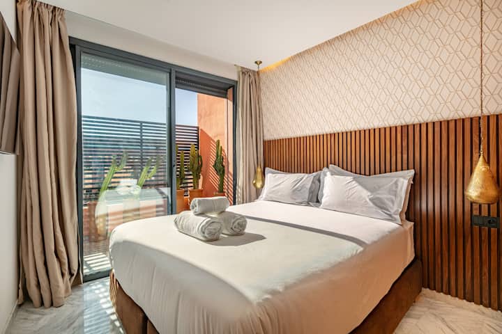 Practical & Modern In Gueliz Hyper-center - Marrakesh